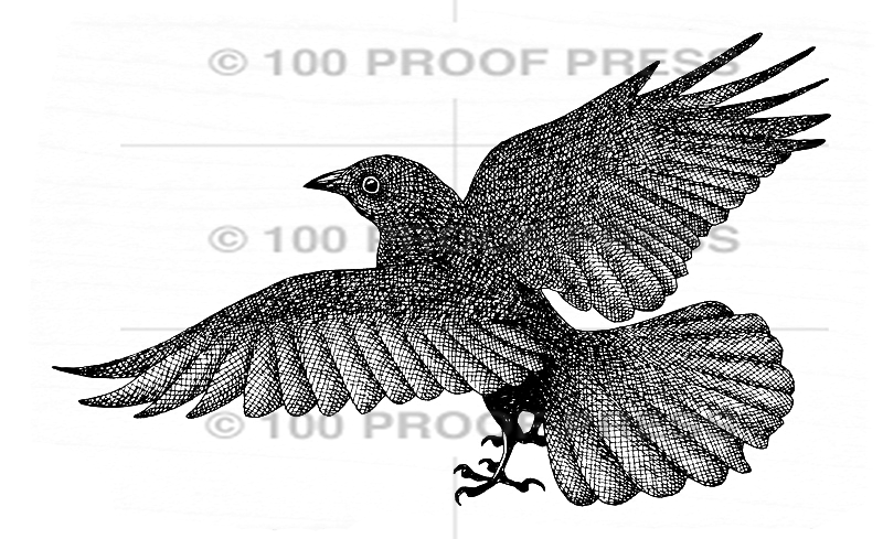 6875 Dancing Crow – 100 Proof Press