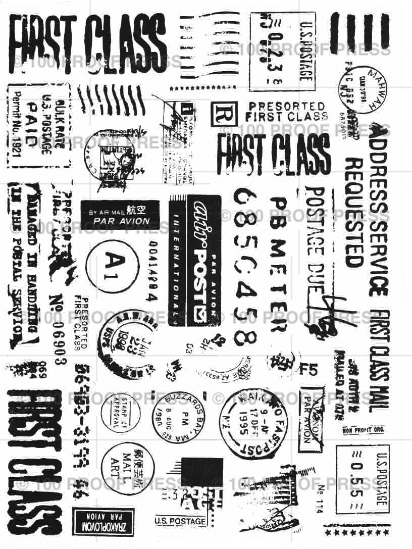 Rubber Stamps Plate Chess Pieces – 100 Proof Press