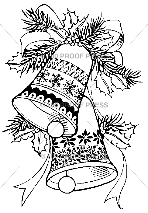 2111 Two Big Christmas Bells – 100 Proof Press
