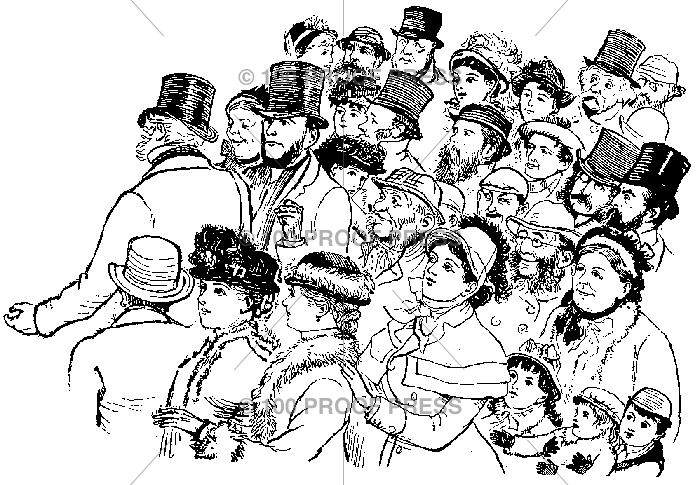 2129 Good Old-Fashioned Crowd – 100 Proof Press