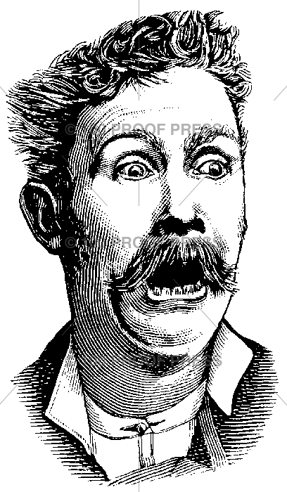 3492 Guy Aghast – 100 Proof Press