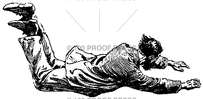 4509 Free Falling Man – 100 Proof Press