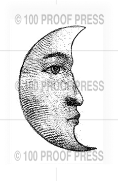 6739 Mr. Moon Face – 100 Proof Press
